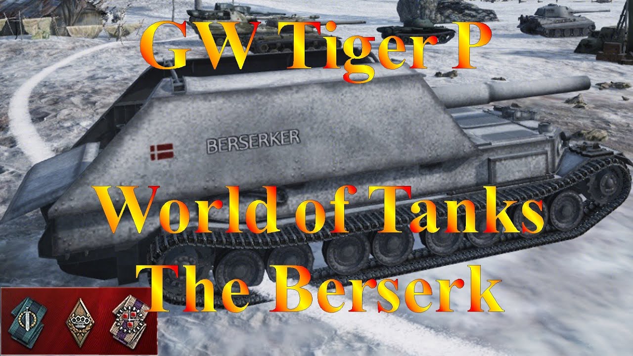 German SPG GW Tiger P Counter Battery fire at Severorsk - YouTube