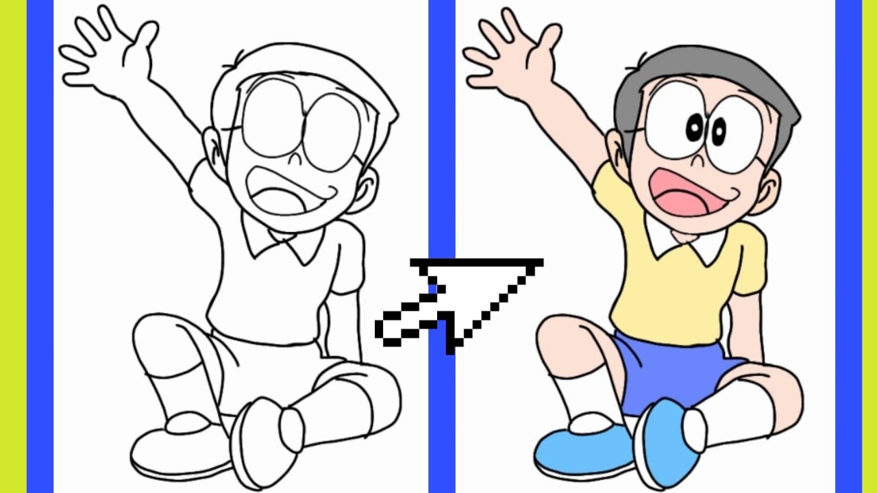 NOBITA IS BACK MENGGAMBAR ASYIKK - YouTube