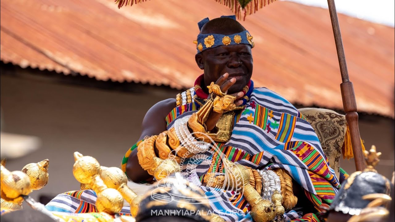WATCH OTUMFOUR OSEI TUTU II BEAUTIFUL PALANQUIN DISPLAY AT HIS 24TH ...