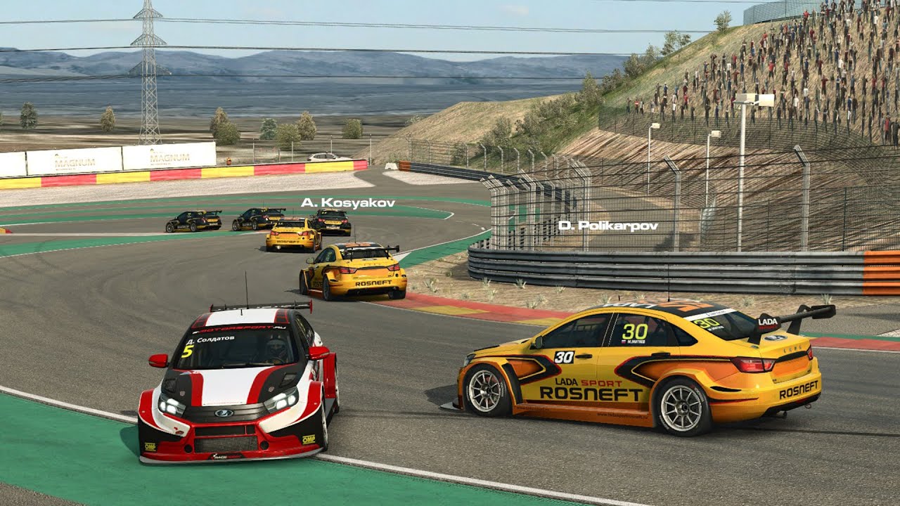 Official LADA Sport eChampionship 2023 | LADA Vesta TCR | Round 03 ...