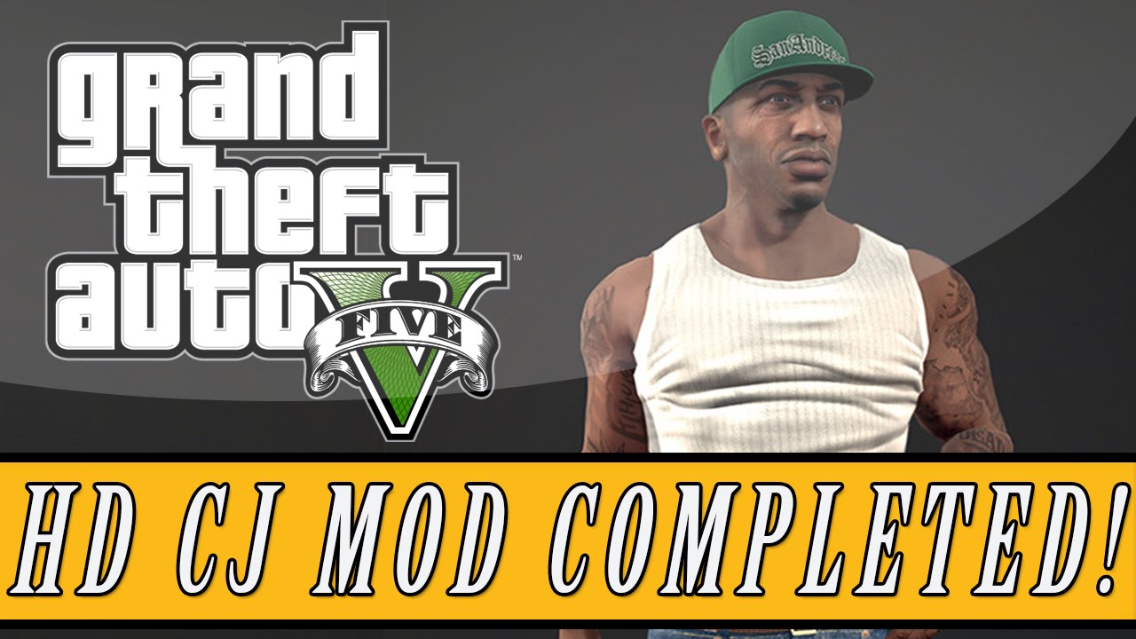 Grand Theft Auto 5 | Realistic HD Version of CJ Completed - CJ ...