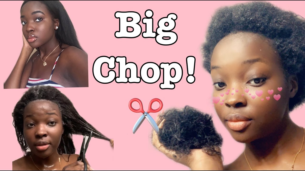 BIG CHOP 2020 // Starting my NATURAL HAIR Journey 4c Hair - YouTube