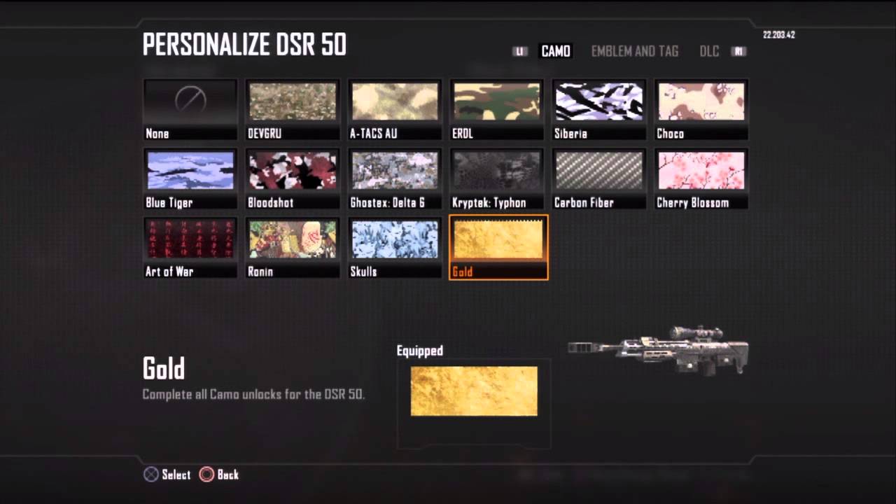 How to Unlock Diamond Camo in Black Ops 2!! *BO2* - YouTube