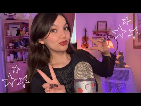 Fast and Soft ASMR (Mouth Sounds, Hand Sounds, Hand Movements, Minimal Whispers)