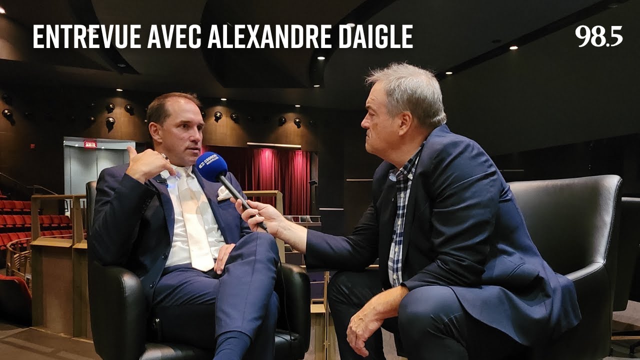 Entrevue avec Alexandre Daigle - YouTube