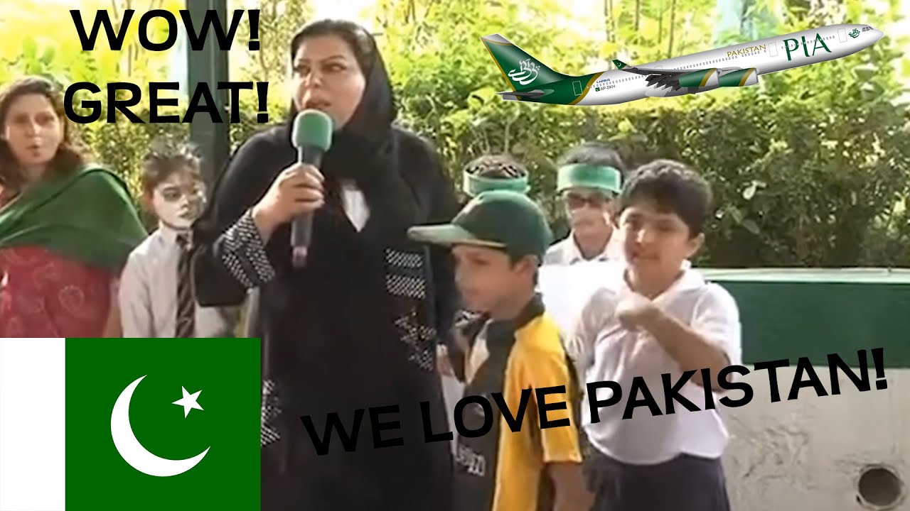 PLEDGE TO PAKISTAN - WE LOVE PAKISTAN! - YouTube