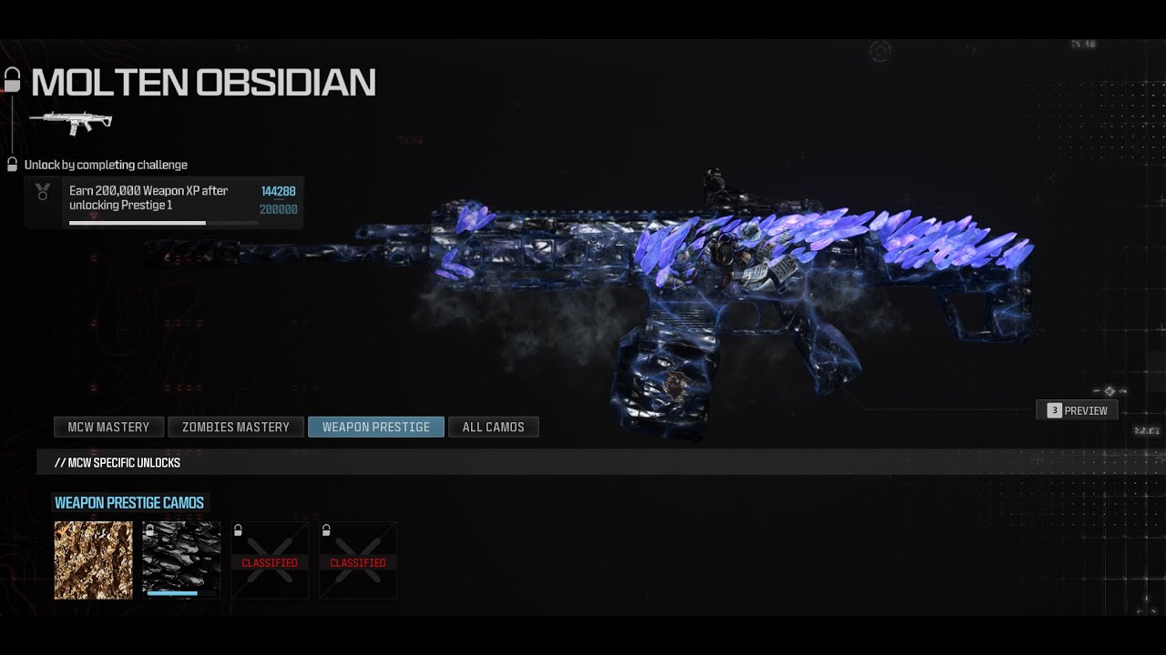 Grinding Molten Obsidian in Warzone/Modern Warfare III - YouTube