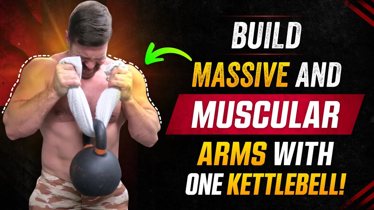 Build Bigger And Stronger Arms With One Kettlebell 50 Rep MONSTER Arm ...