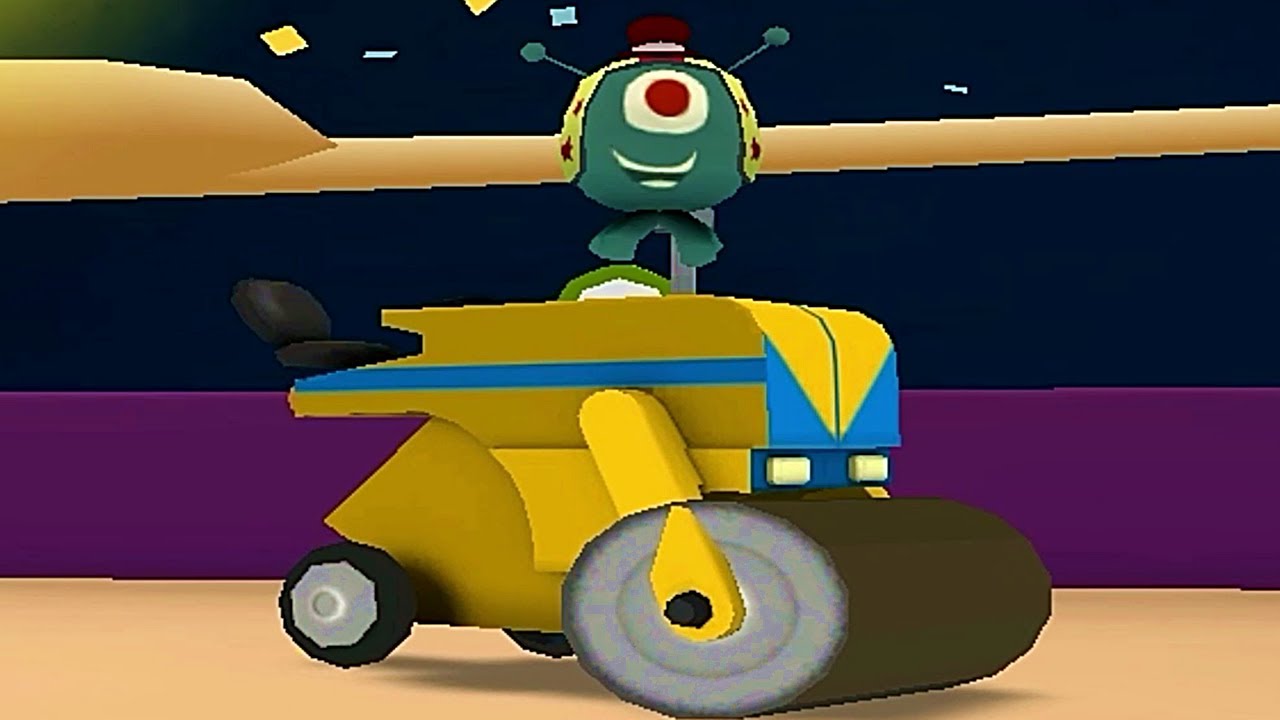 Circus Alien Pocoyo Racing Mirrored Planetarium - YouTube
