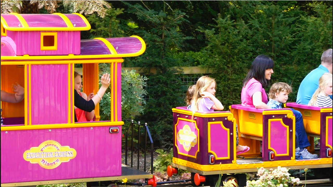 Train Ride /Playground and Family Fun - YouTube