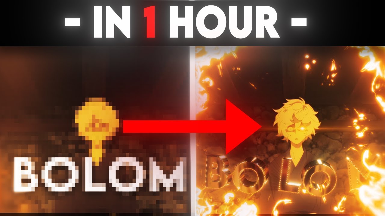 Editing Challenge - Remaking 3 MOLOB Edits In 1 Hour! - YouTube