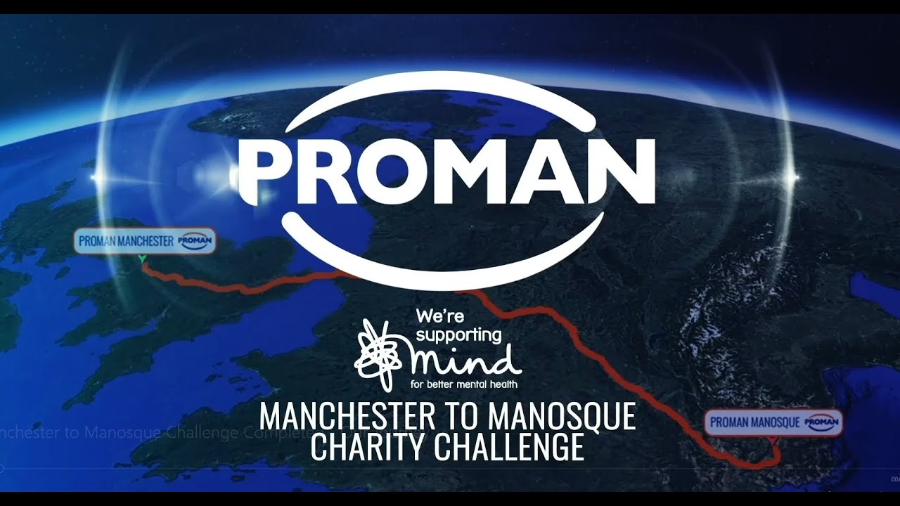 Proman Manchester to Manosque Charity Challenge Completed! - YouTube