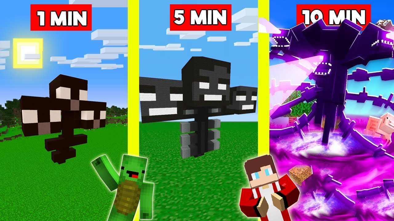 WITHER HOUSE BUILD BATTLE CHALLENGE In Minecraft - NOOB VS PRO - Maizen ...