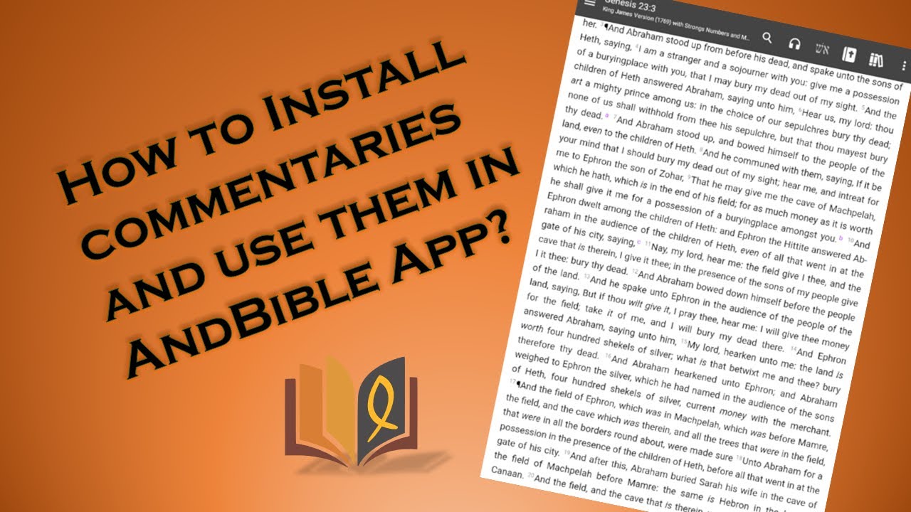 How to install commentaries and use them in AndBible App? - YouTube