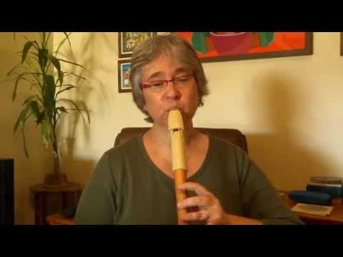 Treble Recorder and Harpsichord - `Les Turlupins´ by L.A Dornel