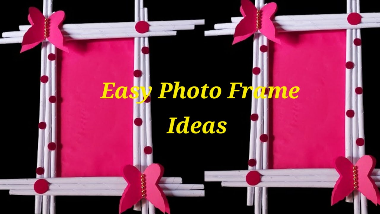 Easy Photo Frame Ideas// New Photo Frame Ideas // Uncommon Photo Frame ...