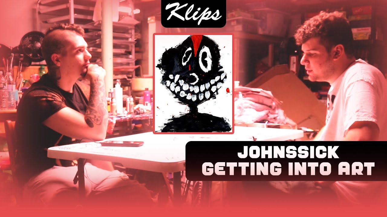Johnssick talks getting into art - YouTube