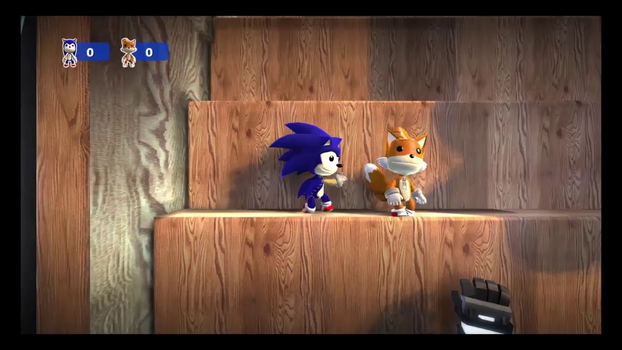 Sonic and tails get mad at each other - YouTube