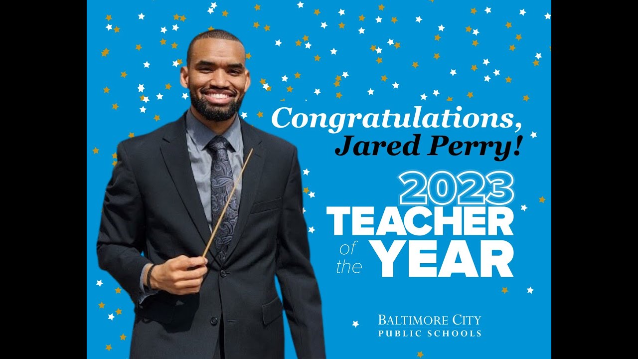 City Schools' 2023 Teacher of the Year - Jared Perry - YouTube