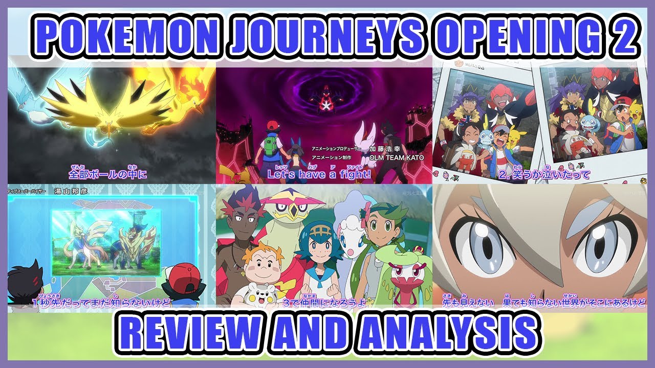 Pokemon Journeys Opening 2 Analysis & Review! - YouTube
