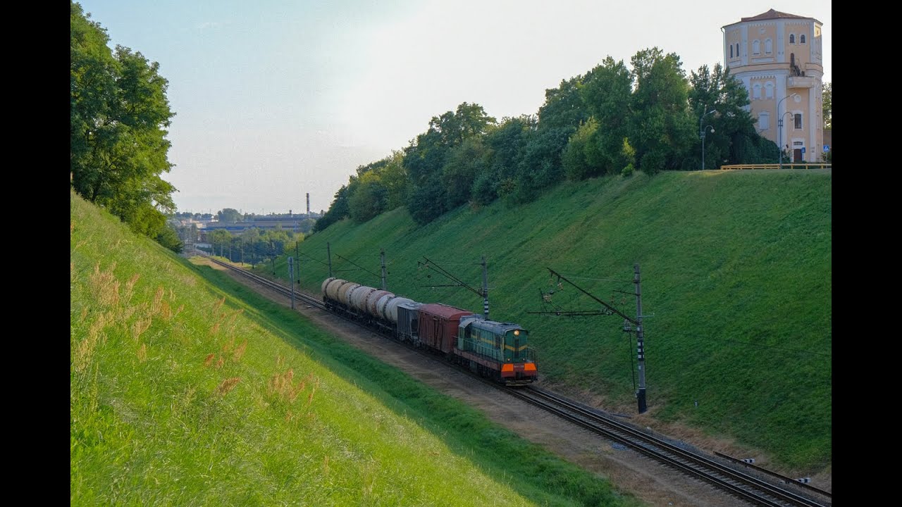 Маневровый тепловоз ЧМЭ3Т-7093 / Diesel shunting locomotives CME3T-7093 ...