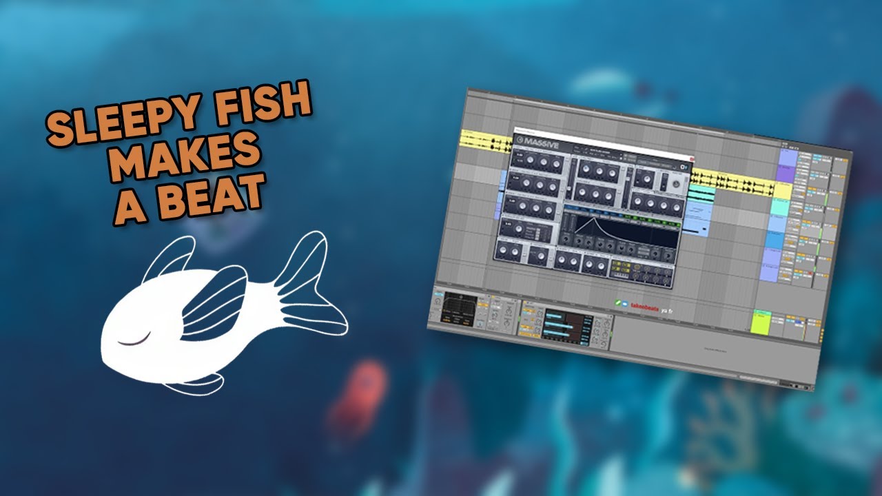 Sleepy Fish makes a beat - YouTube