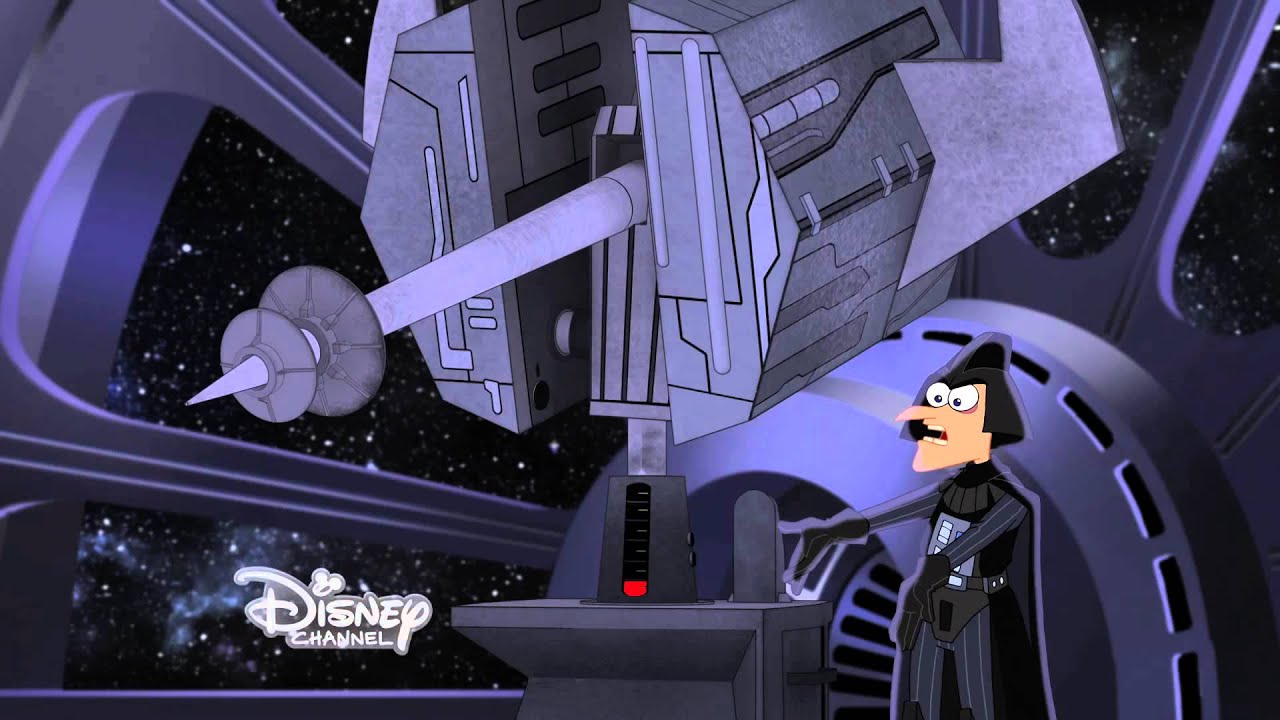 Phineas And Ferb Star Wars Ferb Darth Maul