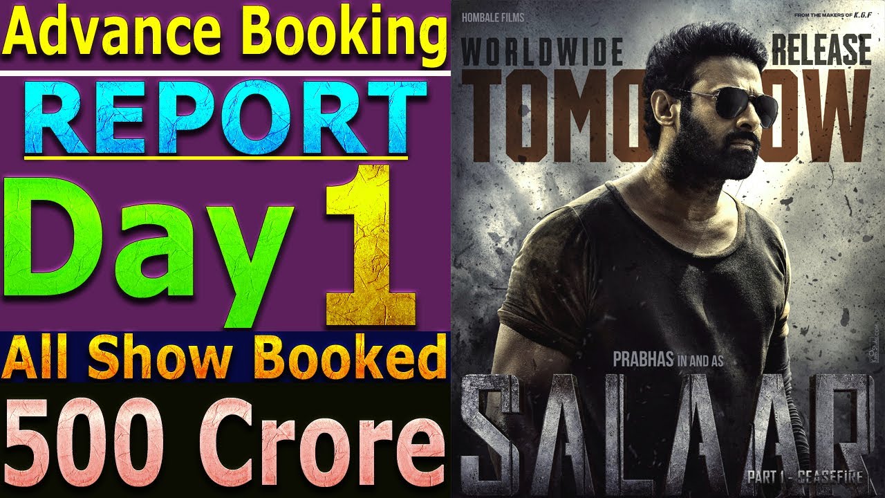 Salaar Advance Booking Report Budget Digital And Sattalite Rights ...