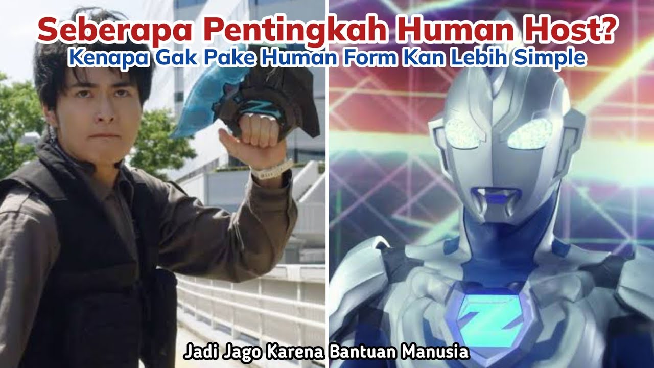 Kenapa Ultraman Gak Pake Human Form Aja? - YouTube