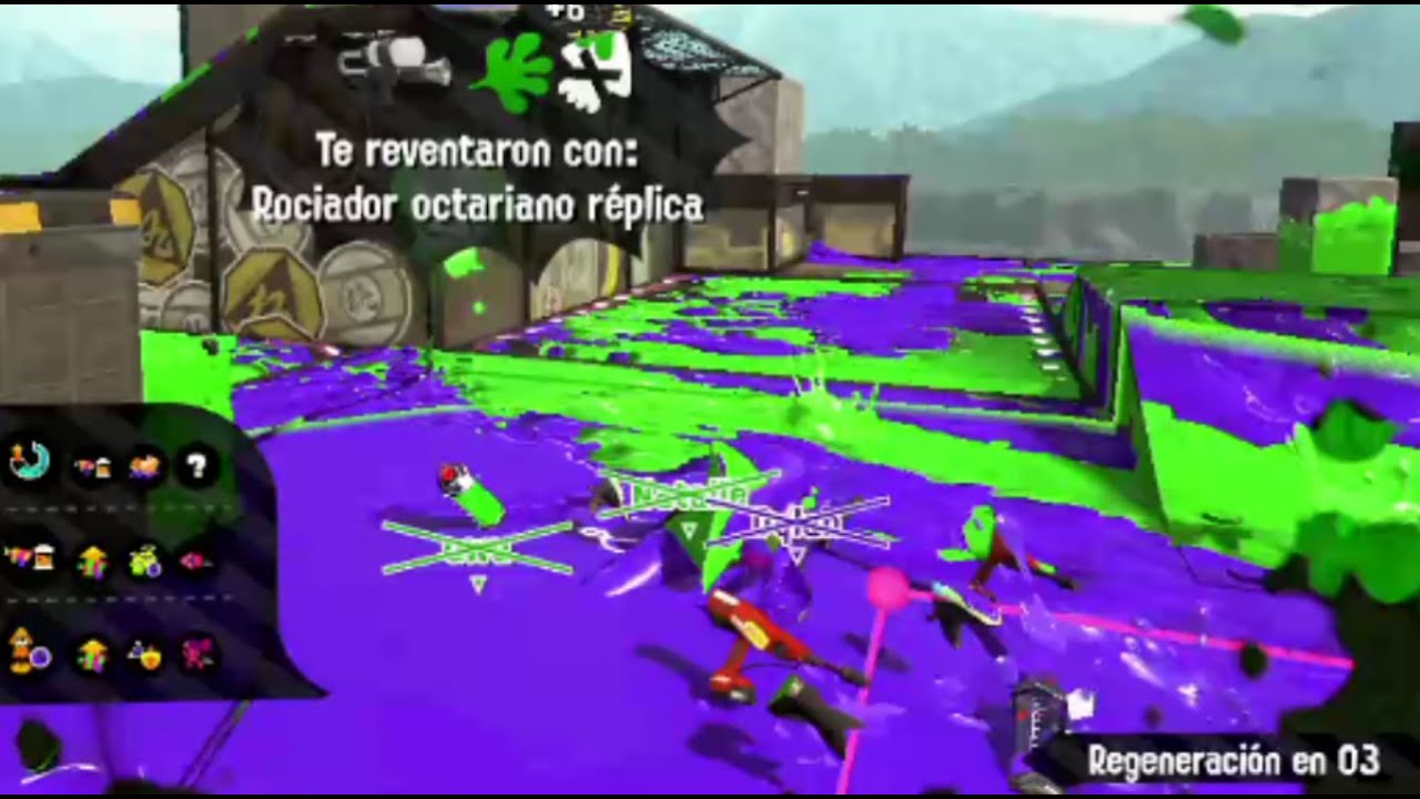 Many splatted in seconds, how splatoon game feels like. Splatoon 2 ...