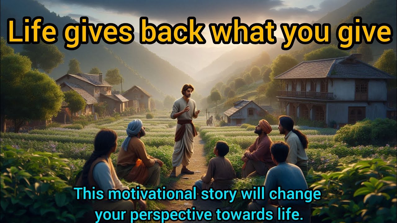 Life gives back what you give |This motivational story will change your ...