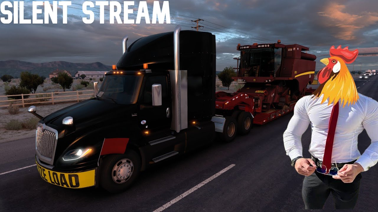 Silent/Music Stream Driving A Triple Pup Trailer - YouTube
