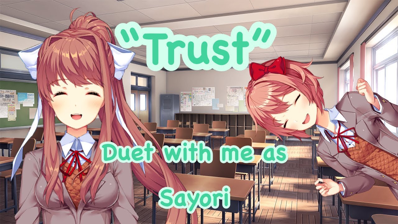 “Trust” // Voice with me as Sayori! (DDLC+) - YouTube