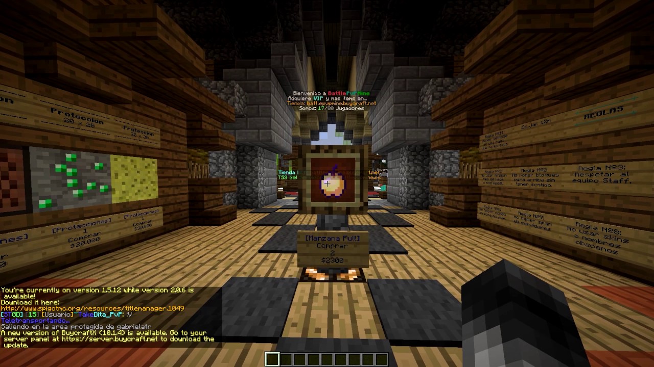 Minecraft Server 1.8: SkyWars | EggWars | Survival | KitPvP - NO ...