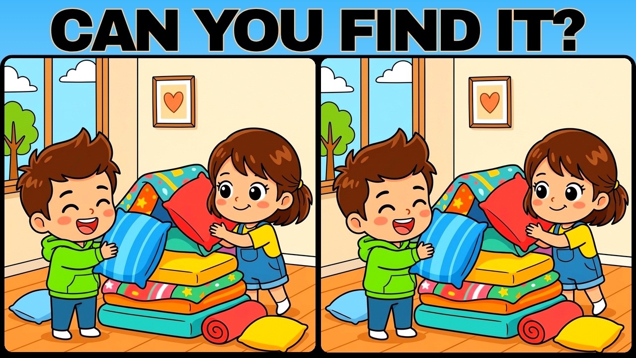 Spot the Difference – Simple but Tricky Visual Puzzles - YouTube
