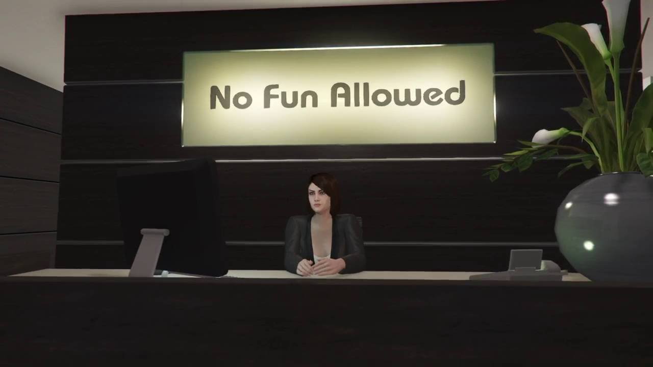 GTA Online (PS4): Further Adventures in Finance & Felony - Office Intro ...