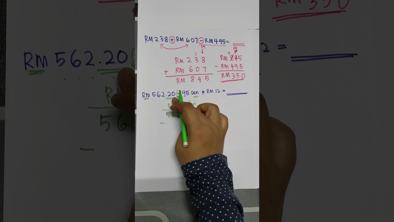 Tambah dan Tolak Wang Part 2 - YouTube