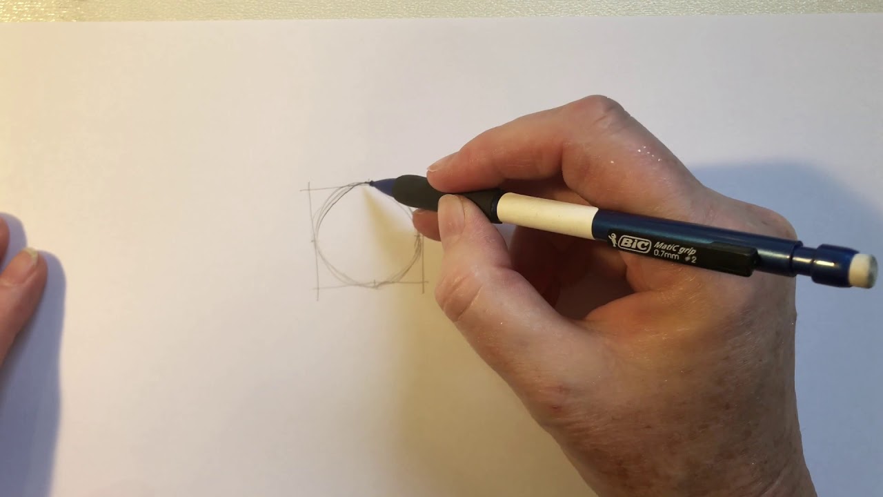 Crating freehand circles and ellipses - YouTube