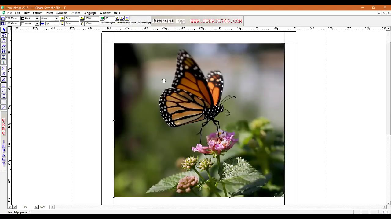 How to add Images on Inpage - YouTube