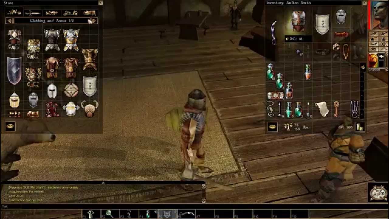 Let's Play Neverwinter Nights 07: The City Core - YouTube