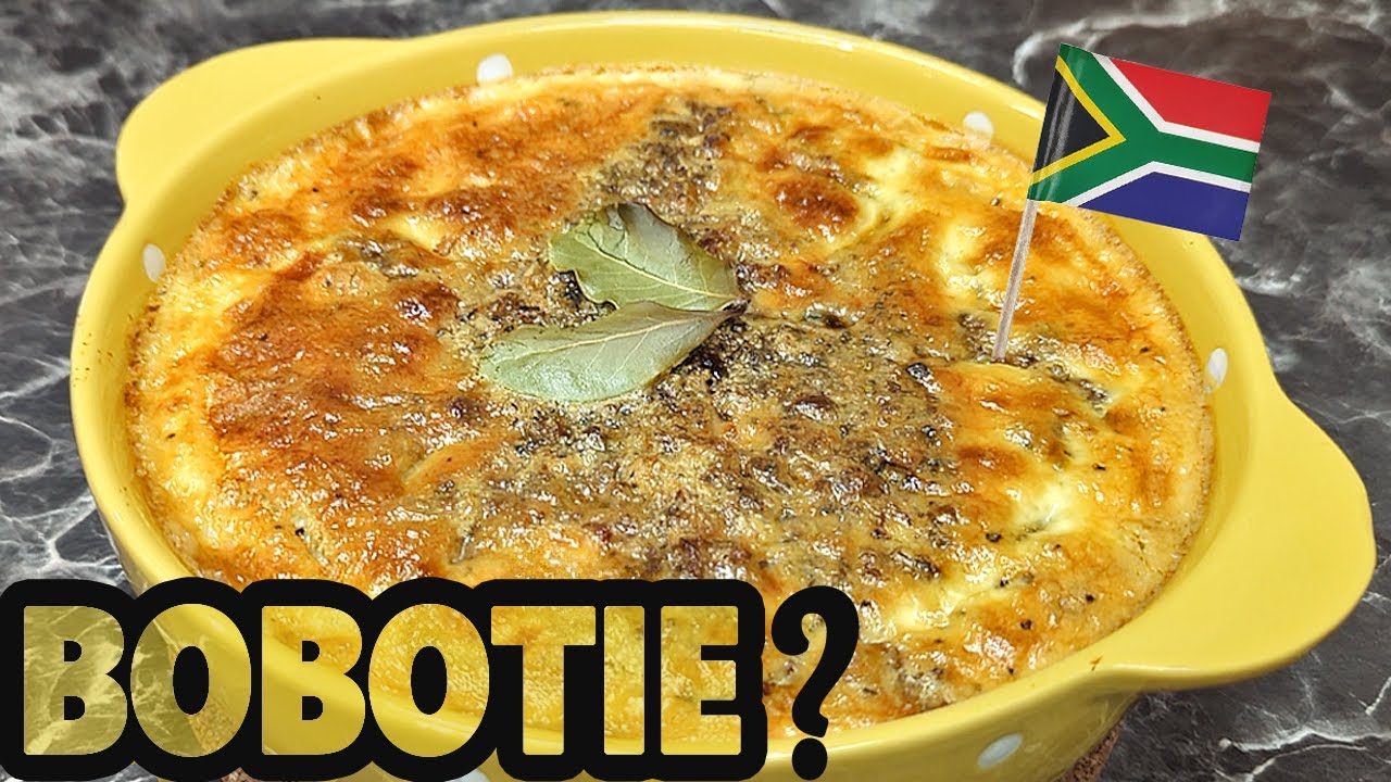 South African Bobotie - Trying to Make Bobotie & Taste It for the First ...