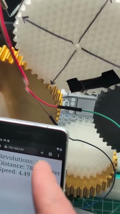 Measure Distance And Rotation Arduino Youtube