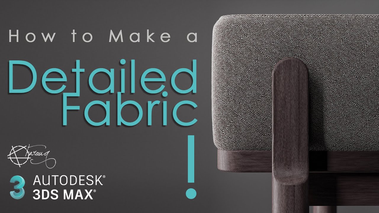 Realistic Fabric Material in 3ds Max - Easy Method | Corona Renderer ...