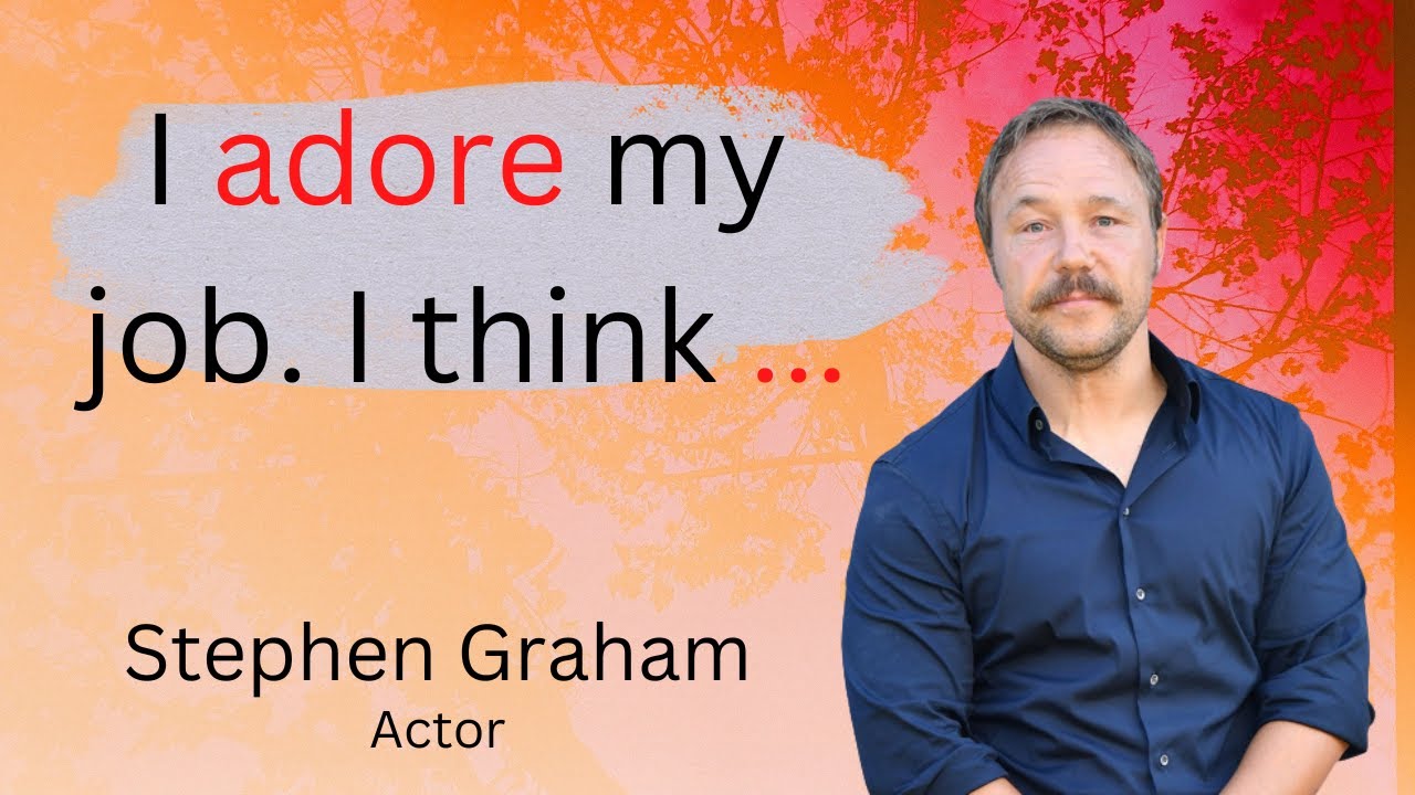 Stephen Graham Quotes | Part 02 | English Actor | Stephen Joseph Graham ...