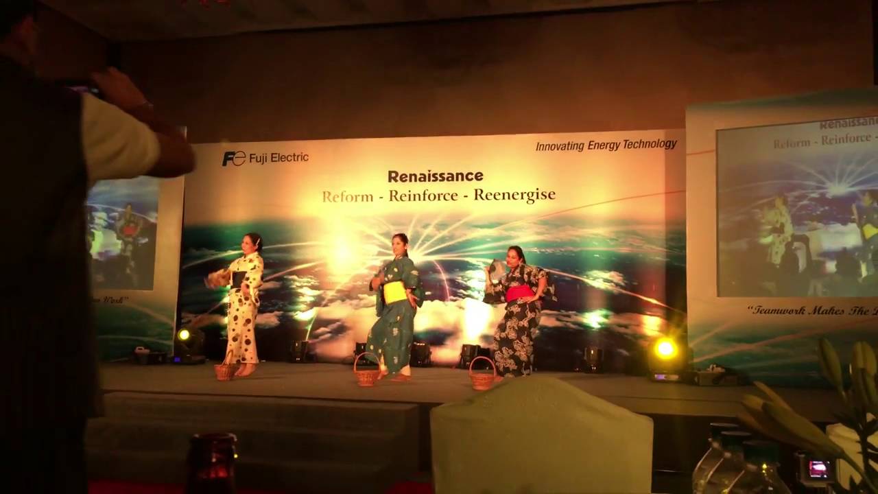 Japan-India fusion dance on SAYONARA song - YouTube