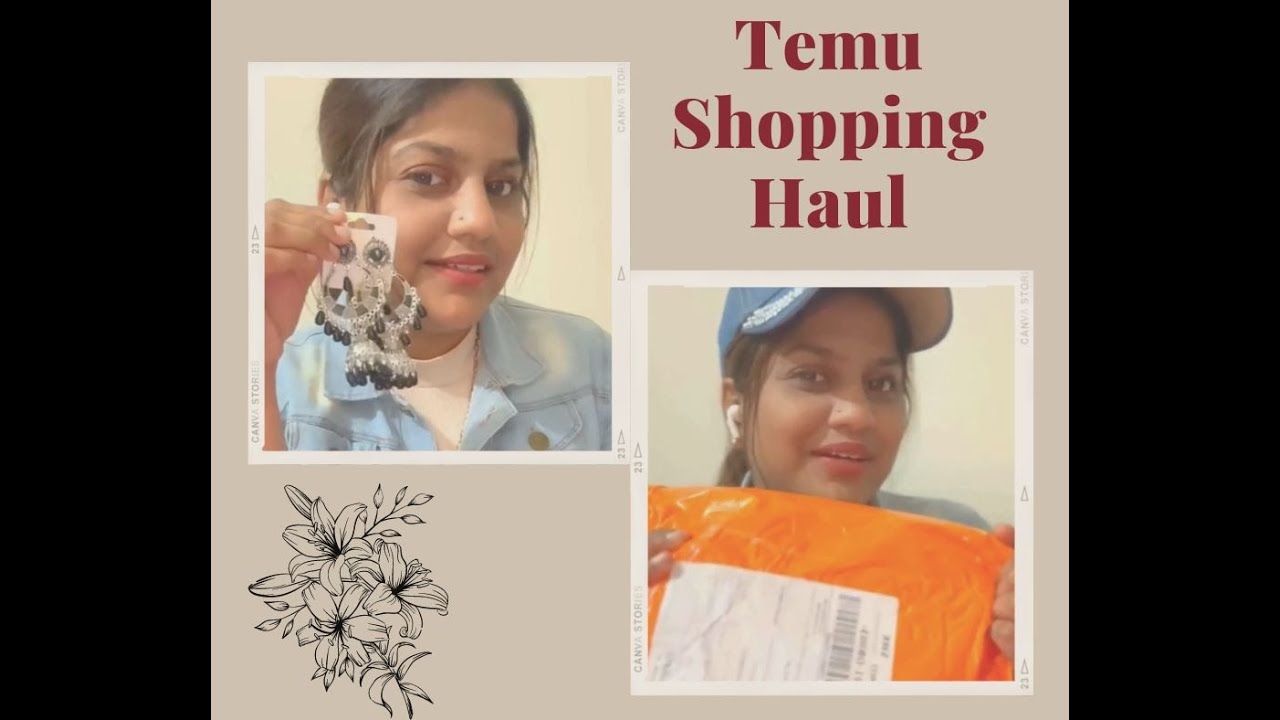Temu Shopping Haul | Shopping Items | Jewelries and cute Accessories ...