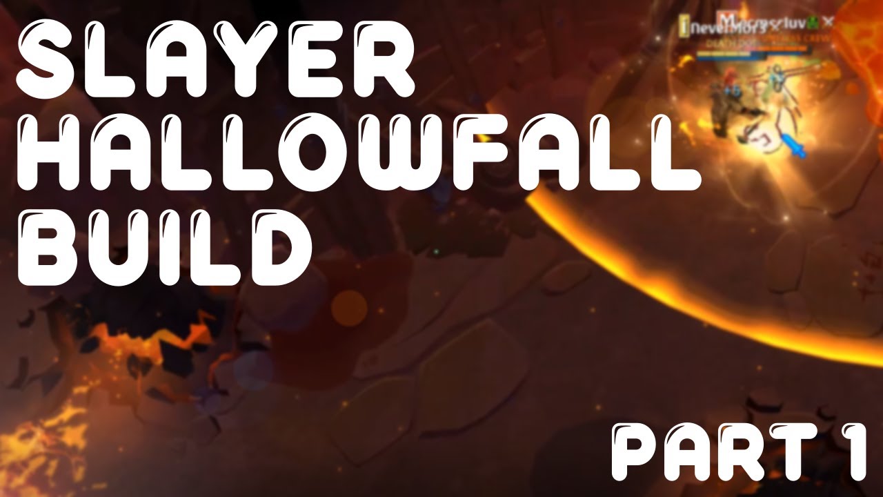 Slayer Hallowfall Build on Albion Online PART 1 - YouTube