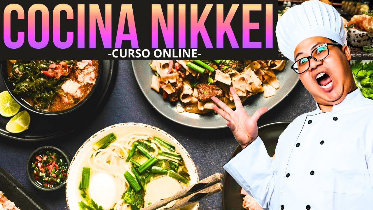 🔴 Cocina NIKKEI FUSIÓN Curso Online Comida Peruana y Japonesa - YouTube