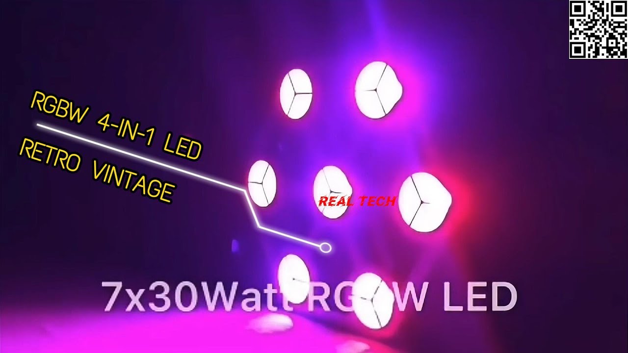 7x30W Retro Vintage Matrix light #show #stage #retro #party #concert # ...