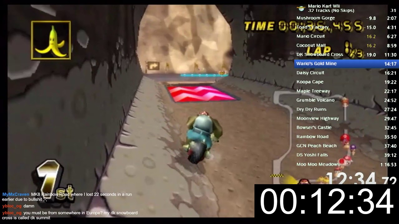 MKWii 32 Tracks (No Skips, Strategic Items) - 1:16:36 - YouTube